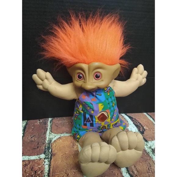 Treasure Trolls | Toys | Vintage 991 17 Treasure Troll With Jeweled ...